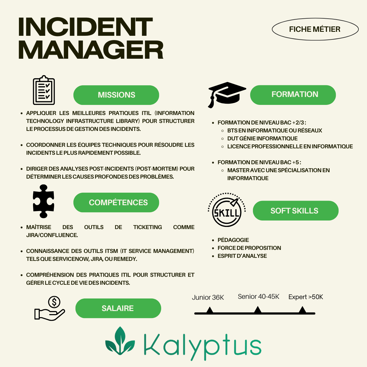 Comment devenir Incident Manager